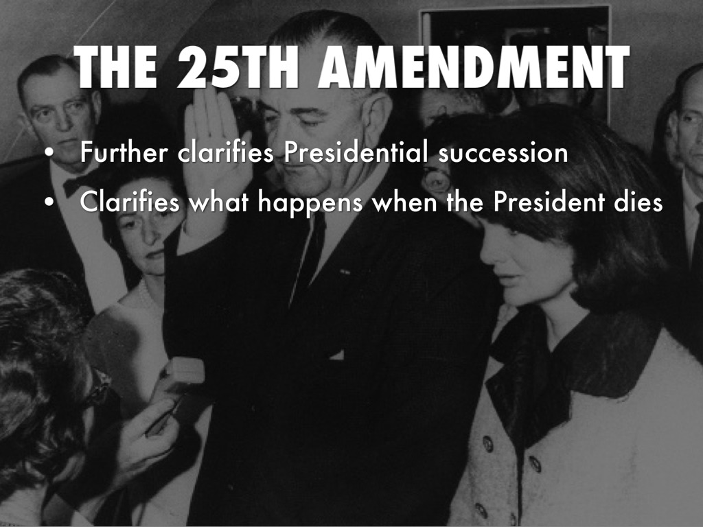 What Do You Know About The 25th Amendment? – The Real Truckmaster
